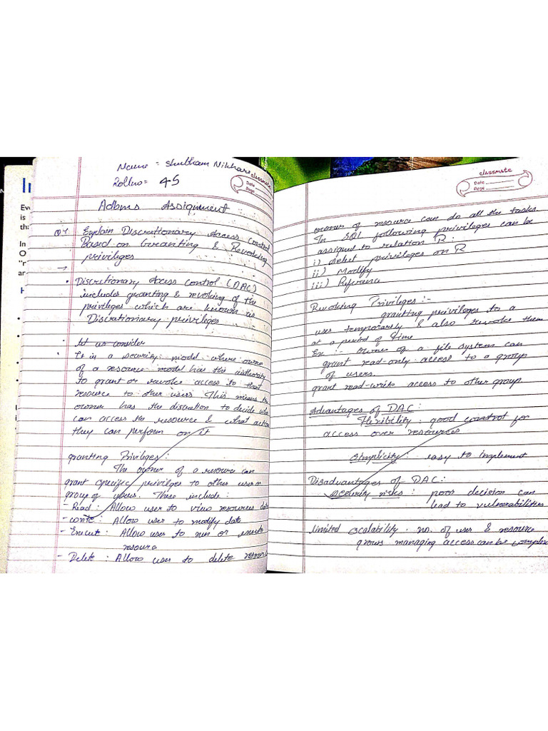 Adbms Assignment | PDF