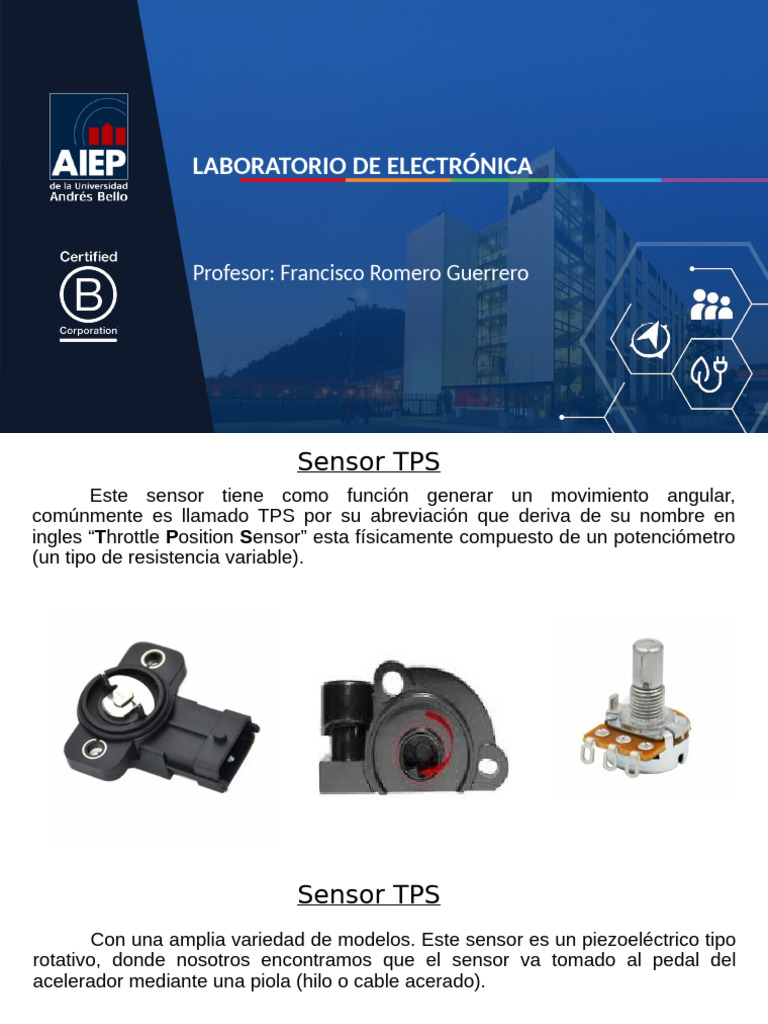 1.9 Sensor TPS | PDF | Sensor | Acelerador