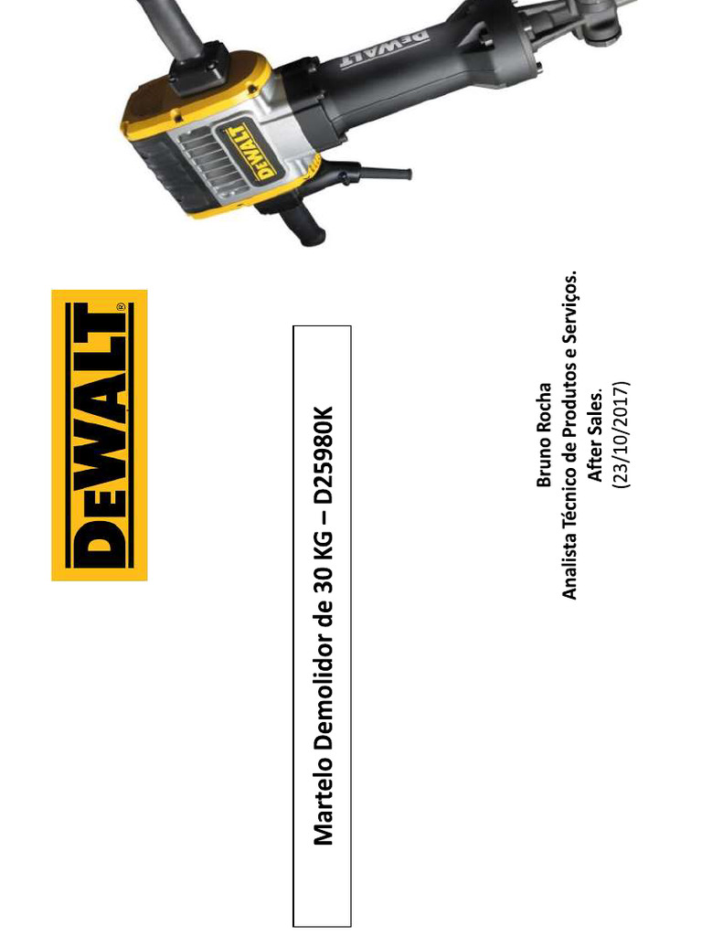 Rompedor Dewalt | PDF