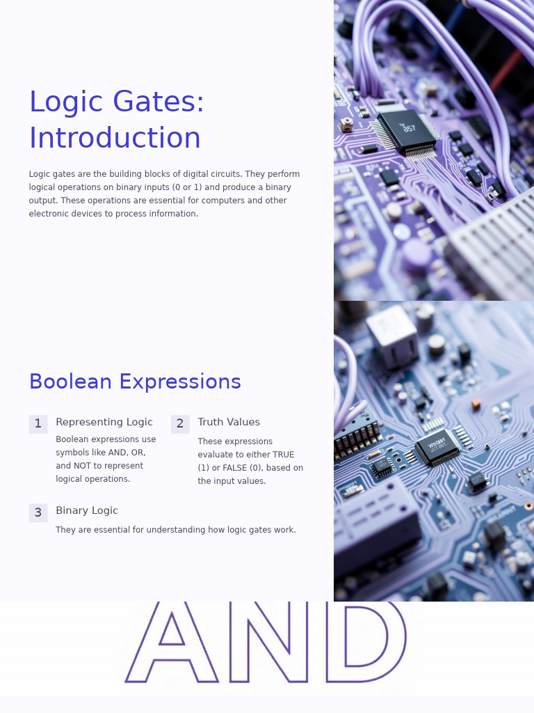 Logic Gates Introduction Pdf Logic Gate Computer Engineering