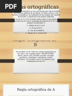 Reglas ortográficas: MB, MP, NV | PDF