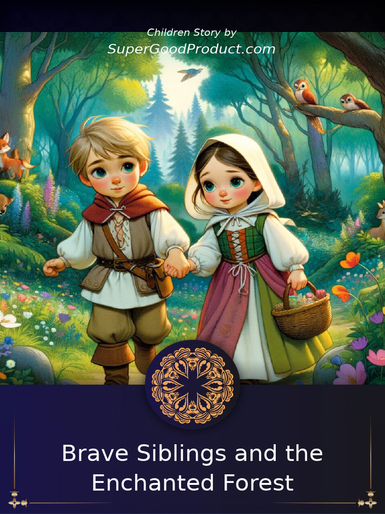 Enchanted Forest Siblings' Tale | PDF | Snow White | European Folklore