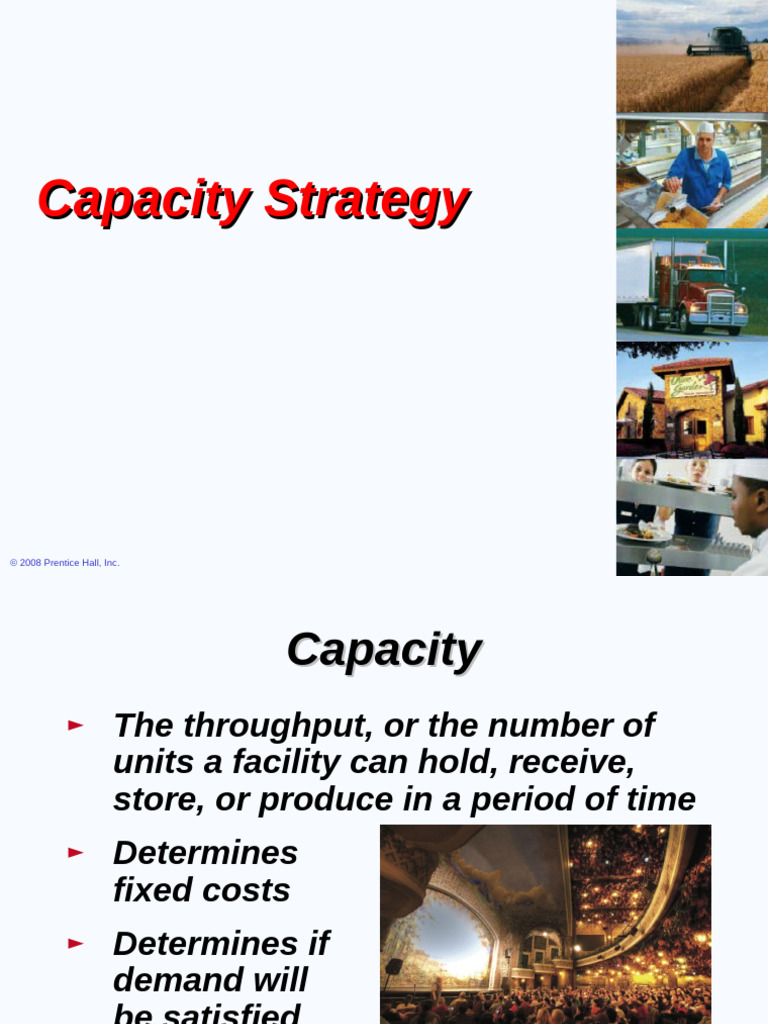 5-Capacity Strategy and Management | PDF | Business Economics