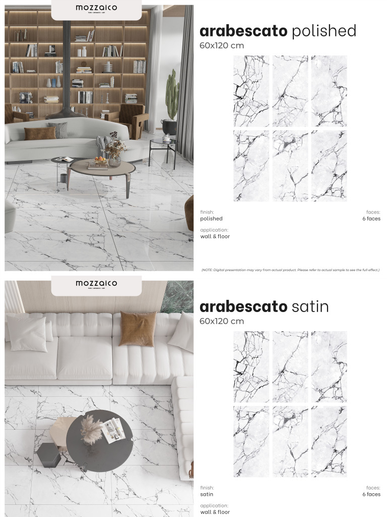 Mozzaico Tiles - 60x120 - 020924 | PDF