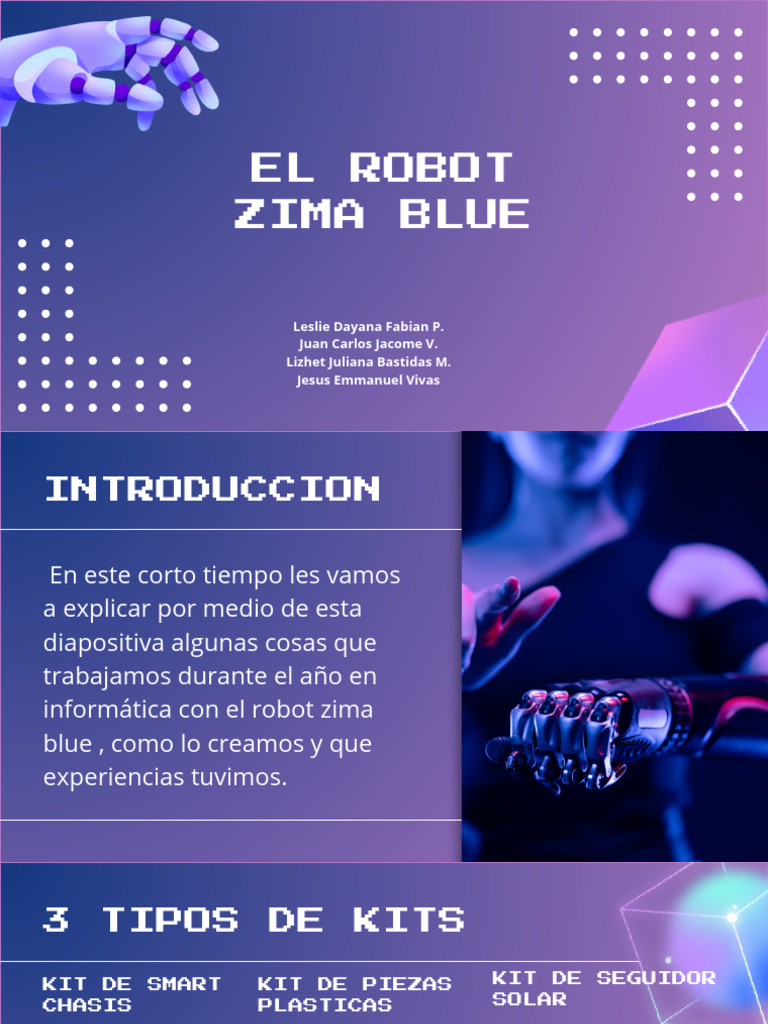 Creación y Juego con el Robot Zima Blue | PDF