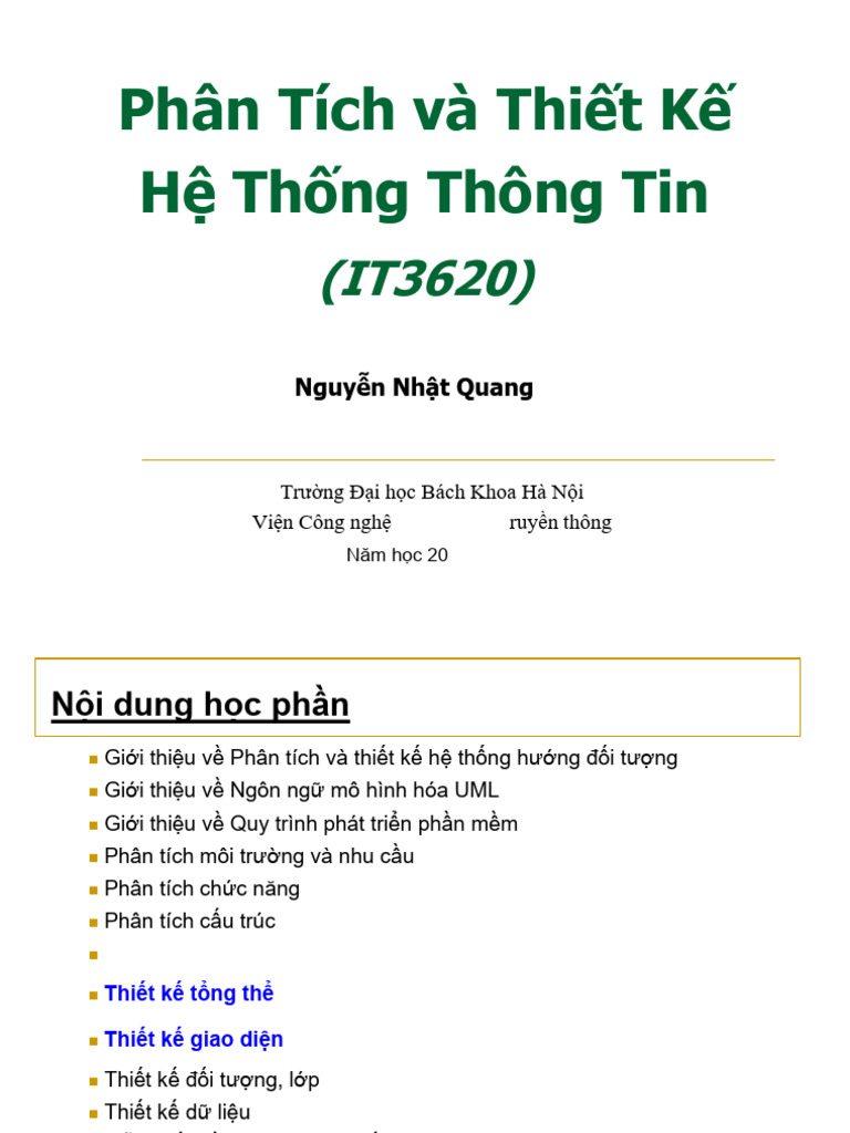 L8-Thiet Ke Giao Dien Va Kien Truc | PDF