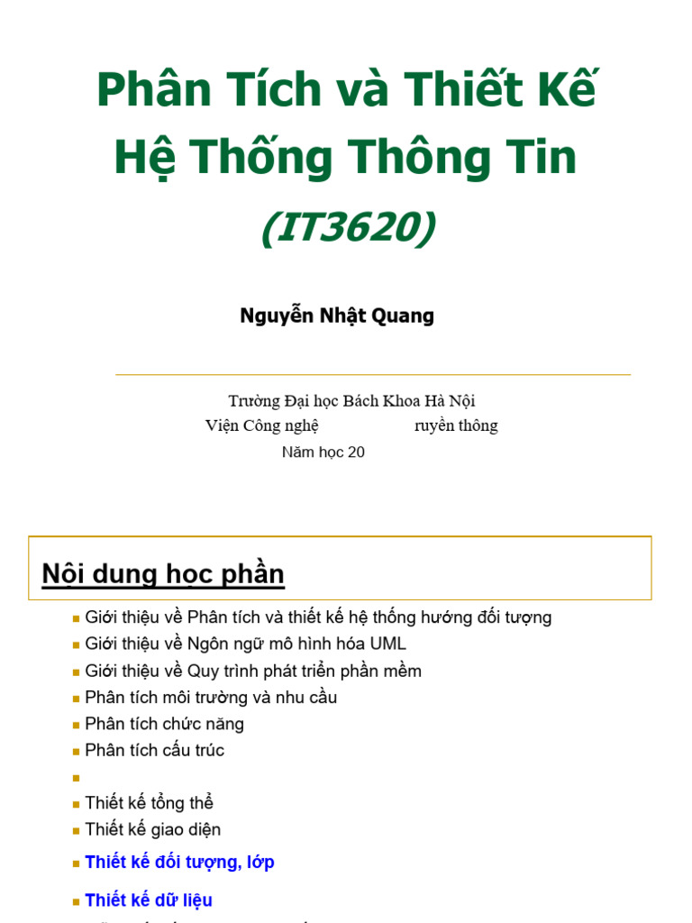L9-Thiet Ke Chi Tiet | PDF