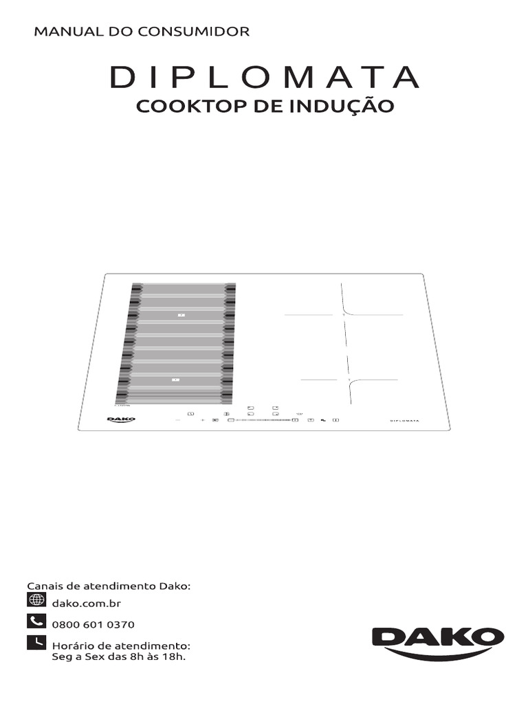 DAKO Manual - Cooktop - Diplomata | PDF