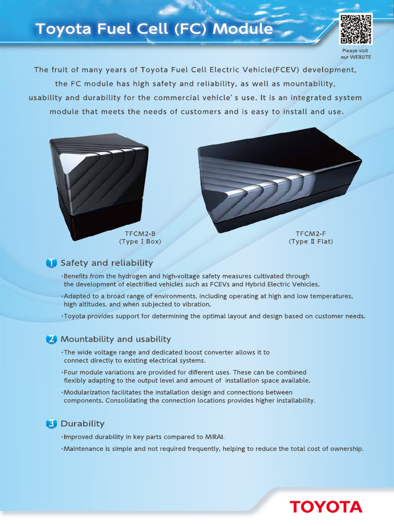 Toyota Fuel Cell Module | PDF