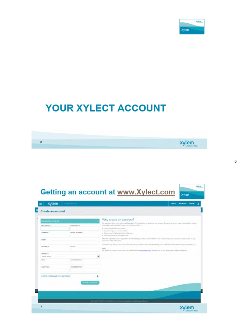 Account Xylect | PDF