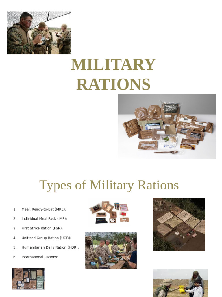 Military Rations | PDF