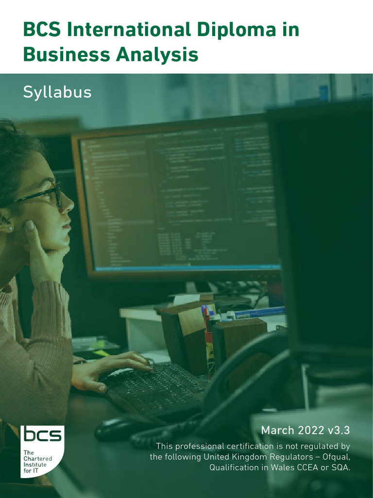 International Diploma Ba Syllabus | PDF | Business Analysis | Swot Analysis