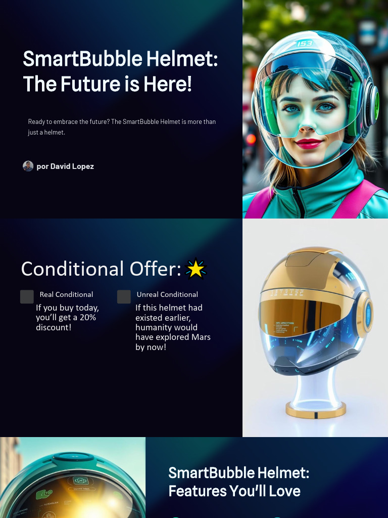 SmartBubble Helmet The Future Is Here 1 | PDF