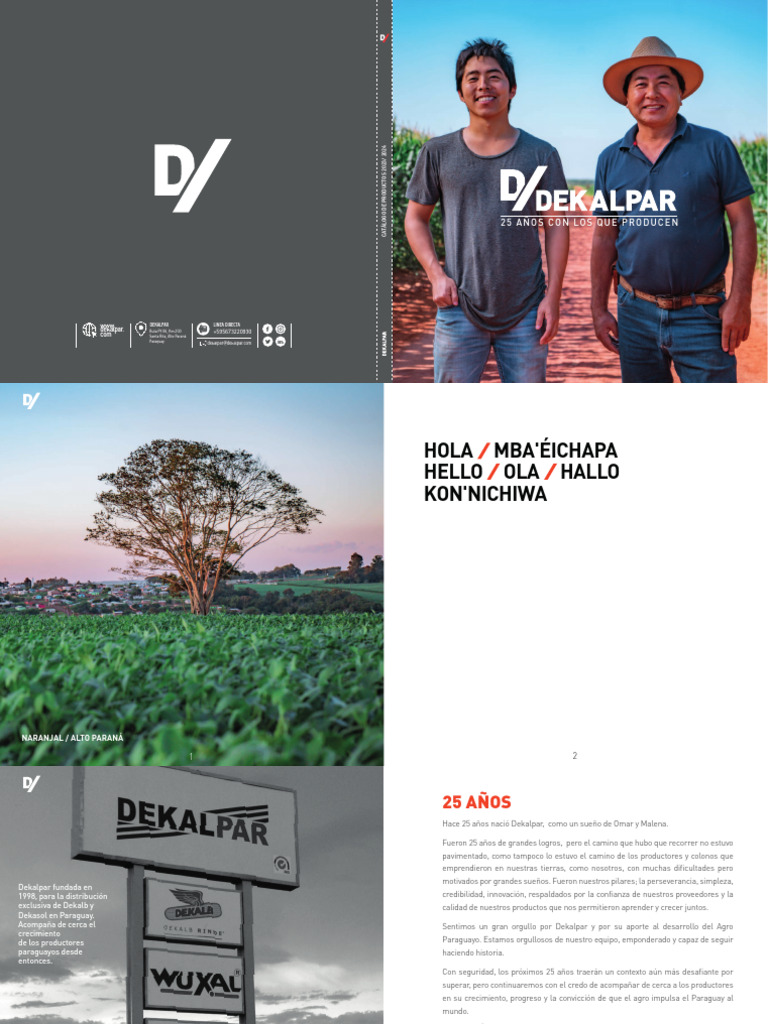 Catalogo-Dekalpar-2023-2024 | PDF | Siembra | Semilla