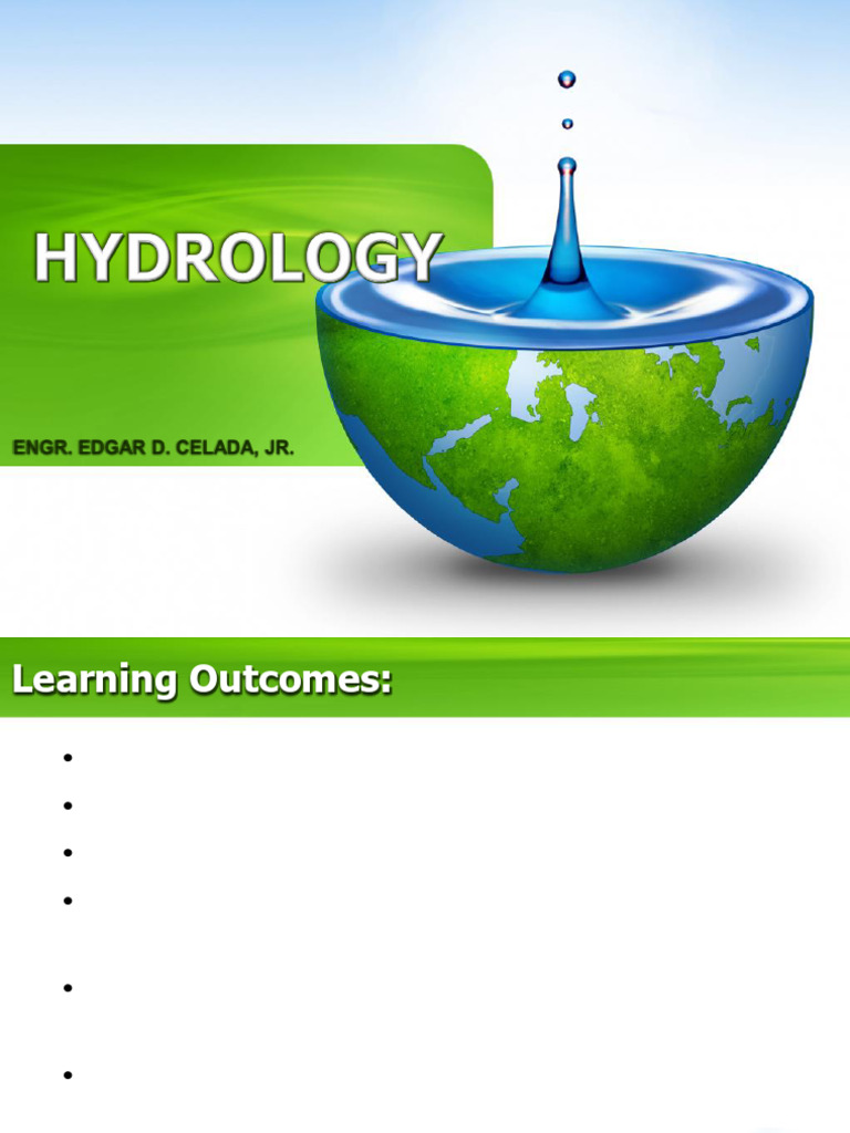 Unit I - Introduction To Hydrology | PDF | Drainage Basin | Hydrology