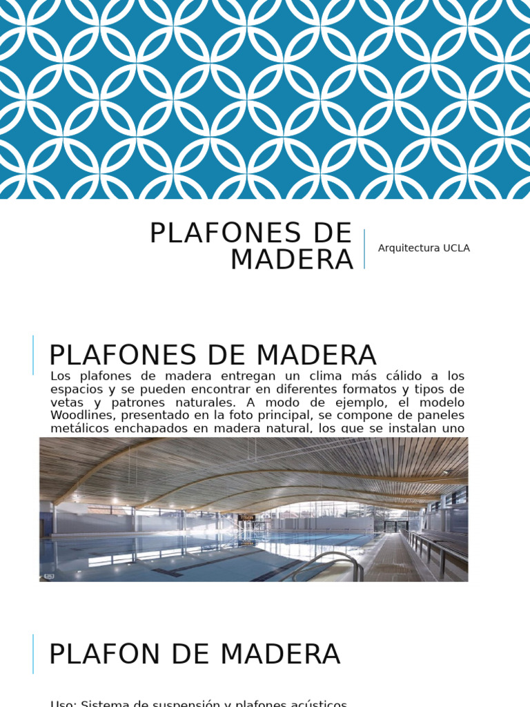Plafones de Madera | PDF