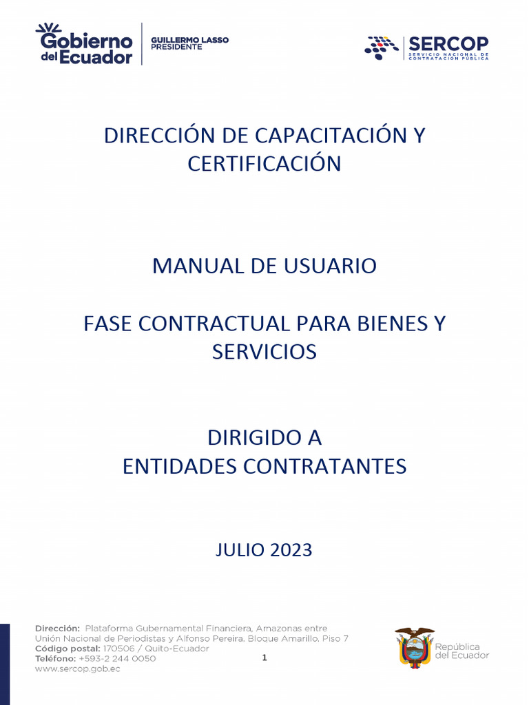 Manual Fase Contractual Bienes | PDF | Comunicación segura | La seguridad informática
