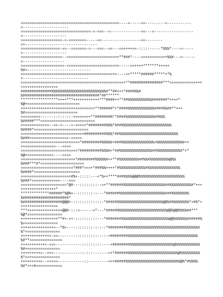 Ascii Art | PDF