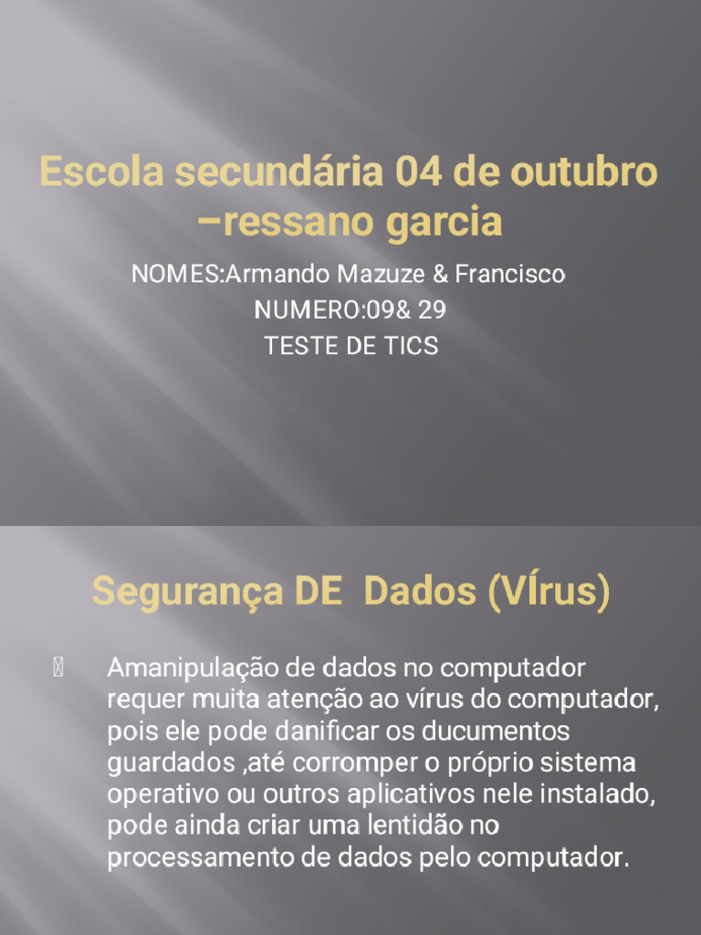 Armando_Mazuze_e_Francisco[2] | PDF