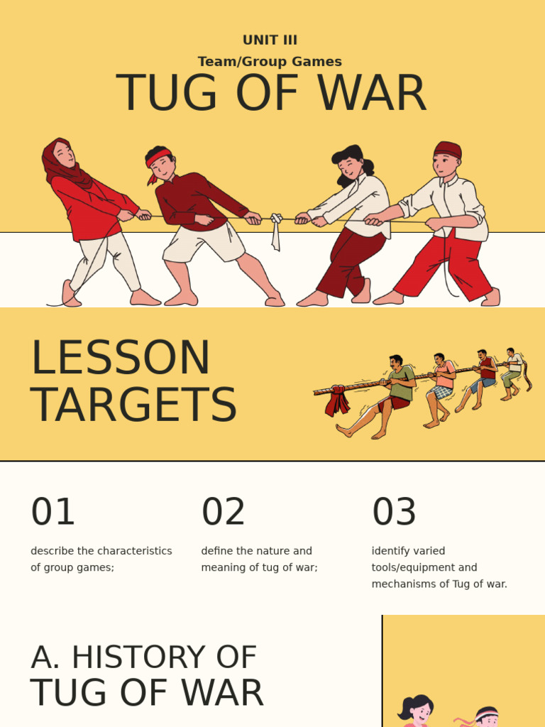 TUG-OF-WAR | PDF | Rope | Sports