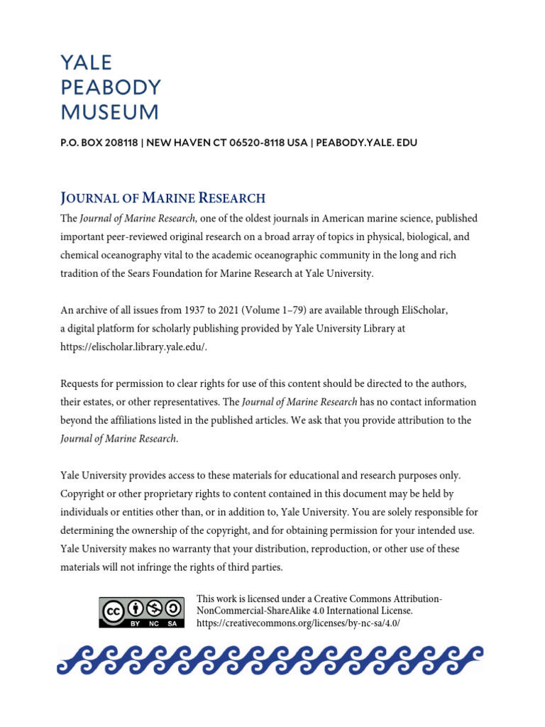 On The Statistical Distribution of The Heights of Sea Waves | PDF ...