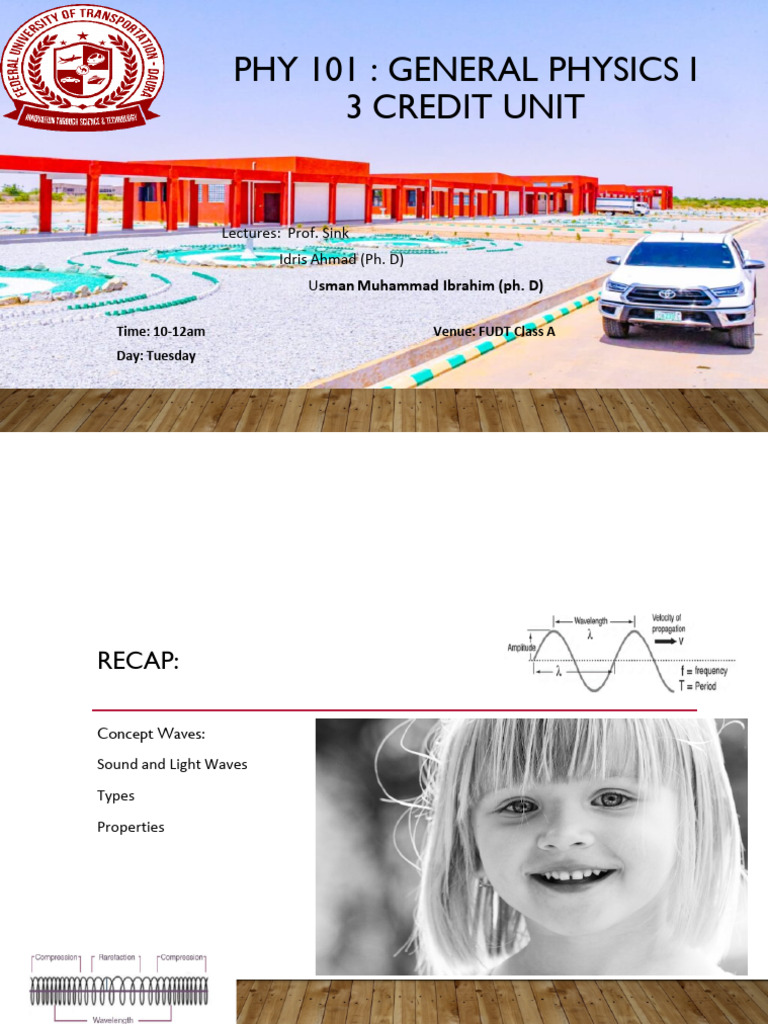 Phy 101 General Physics Superposition | PDF | Waves | Phase (Waves)