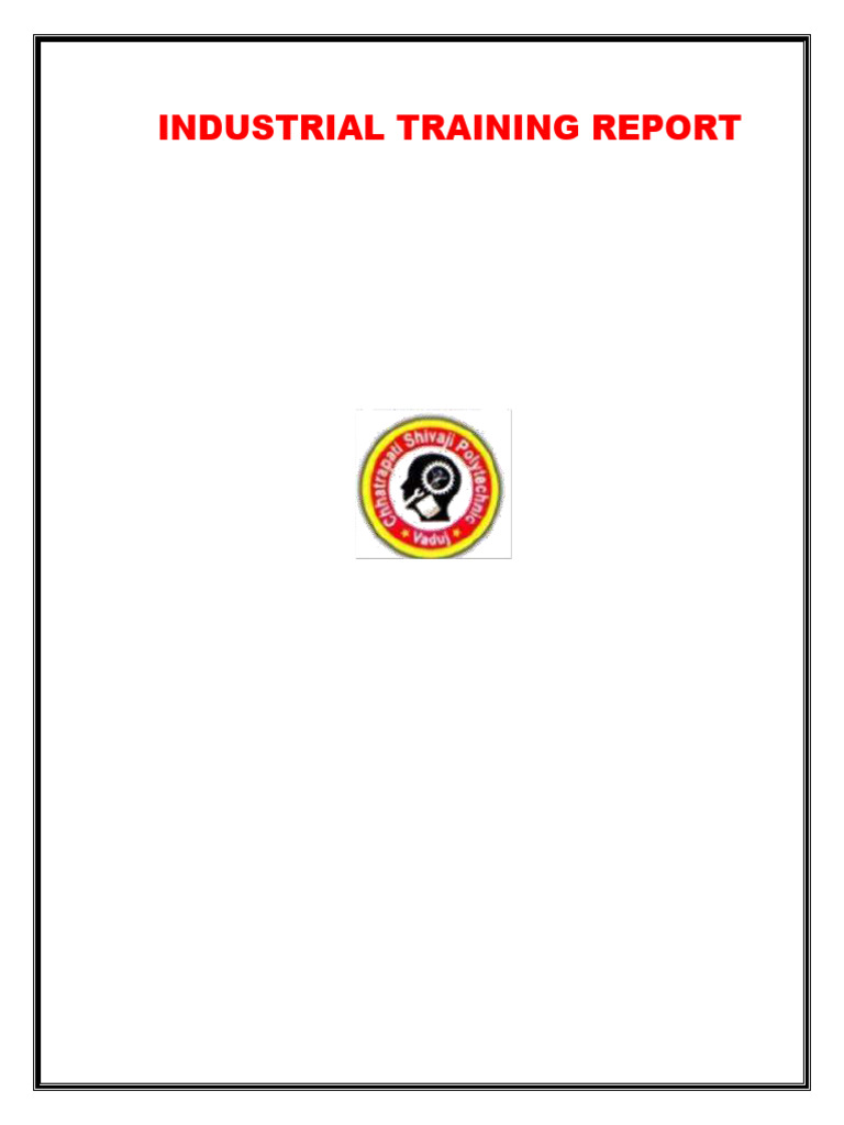 Industrial Training Report | PDF