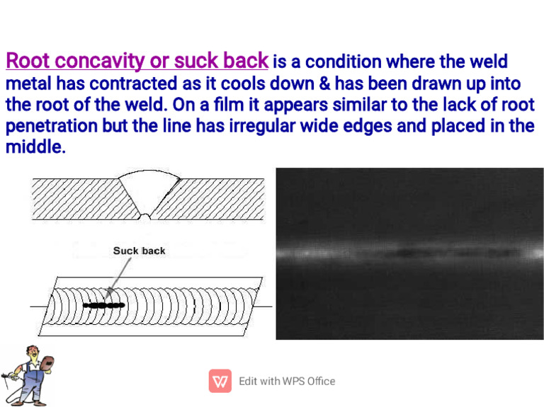 Root Concavity in Welds Explained | PDF