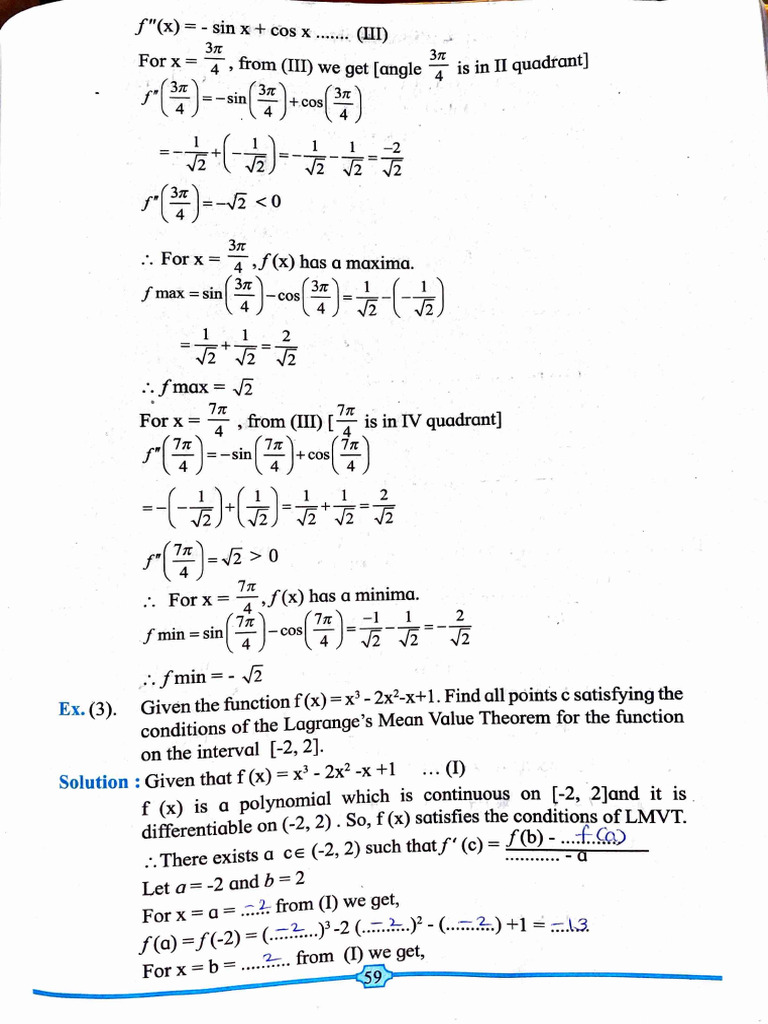Applications of Derivatives 2 | PDF | Numerical Analysis | Mathematical ...