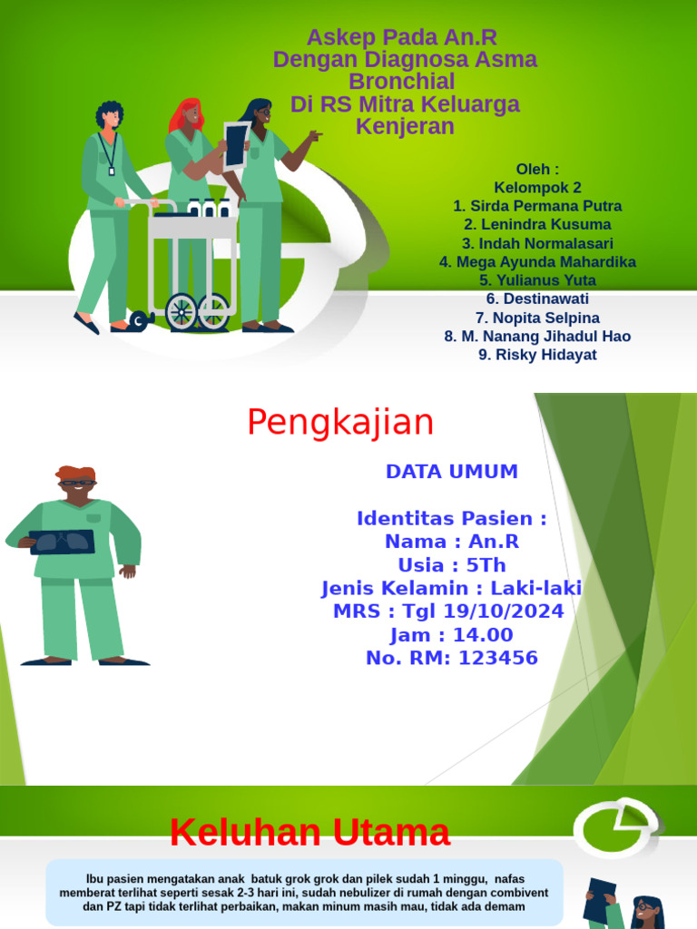 PPT Pengkajian Asma Kelompok Fix | PDF