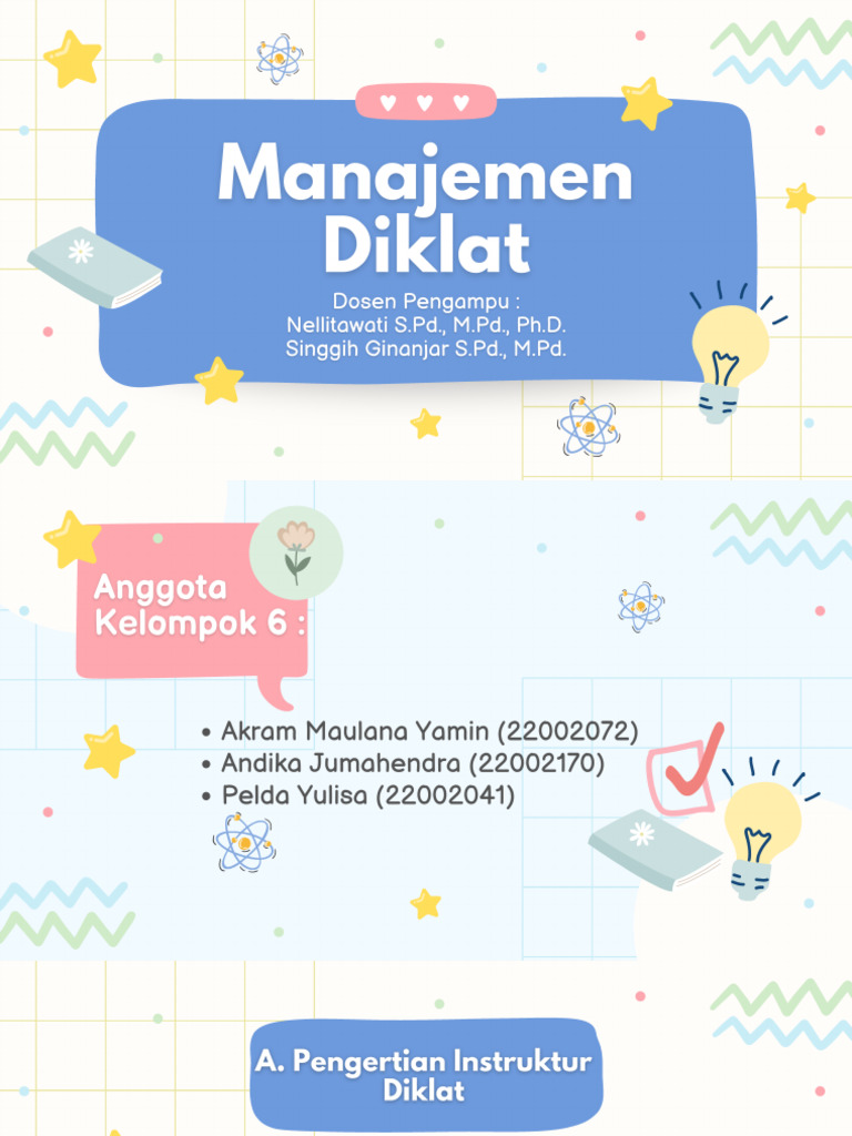 PPT Kel 6_Manajemen Diklat | PDF