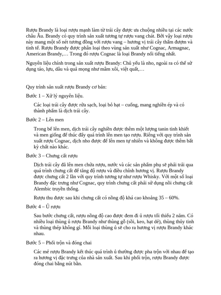 Brandy | PDF