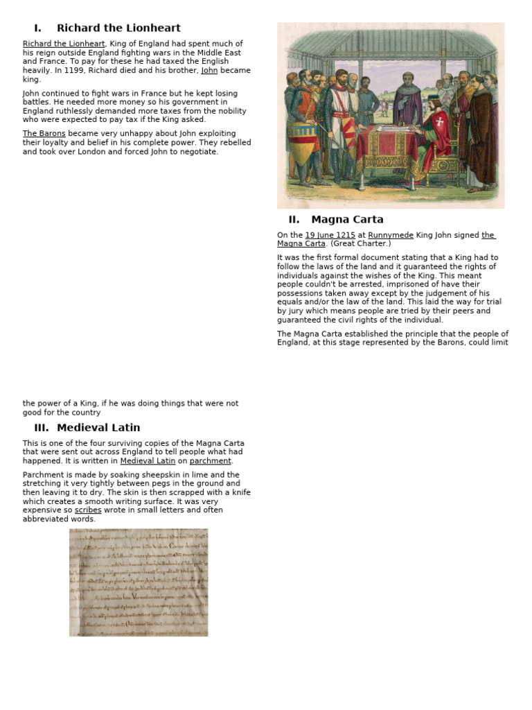 Magna Carta: Origins and Significance | PDF | Magna Carta