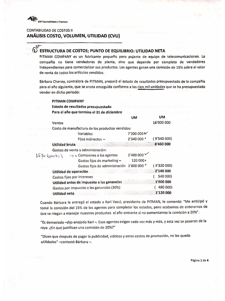 PRACTICA Volumen y Utilidad | PDF