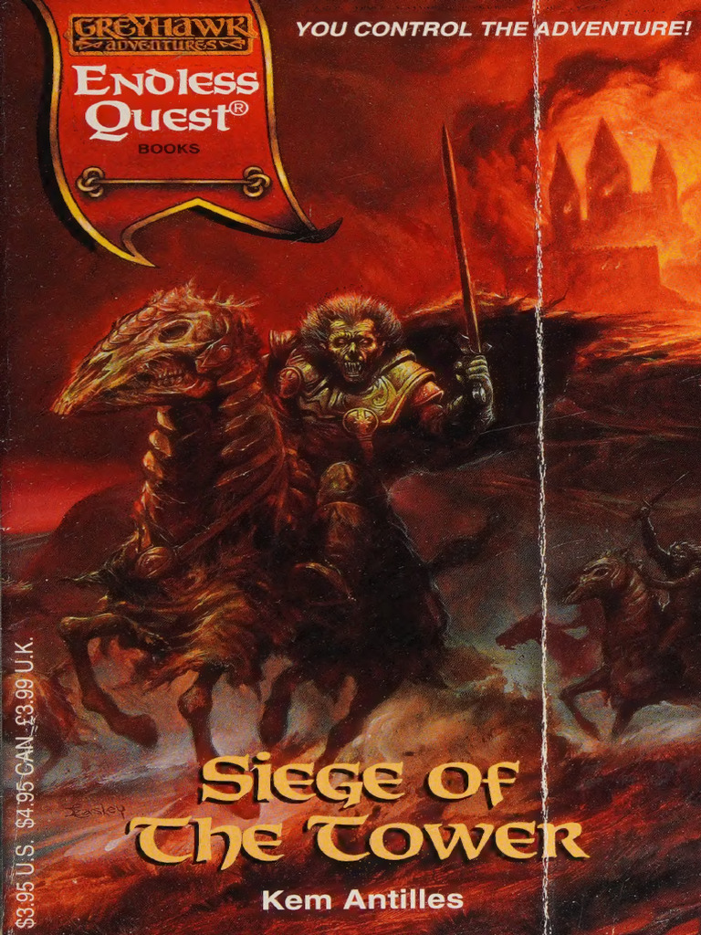 Endless Quest # 40 - Siege of the Tower | PDF