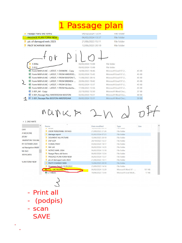 !!instrucia !! Pasage Plaan | PDF