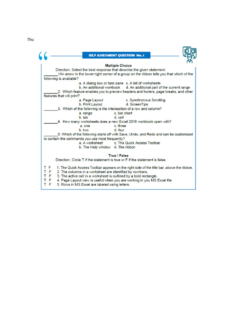 Activity-1-MS-Excel | PDF