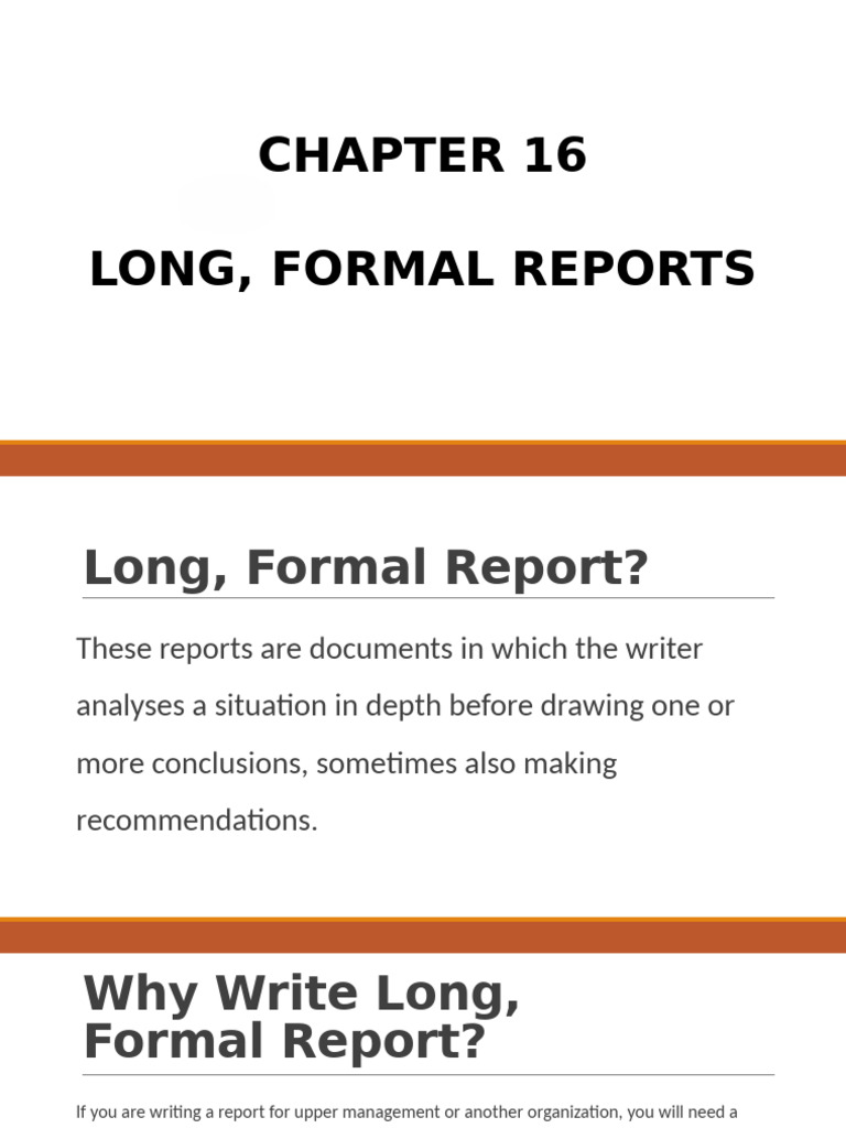 Long Report and Proposal | PDF | Abstract (Summary) | Information