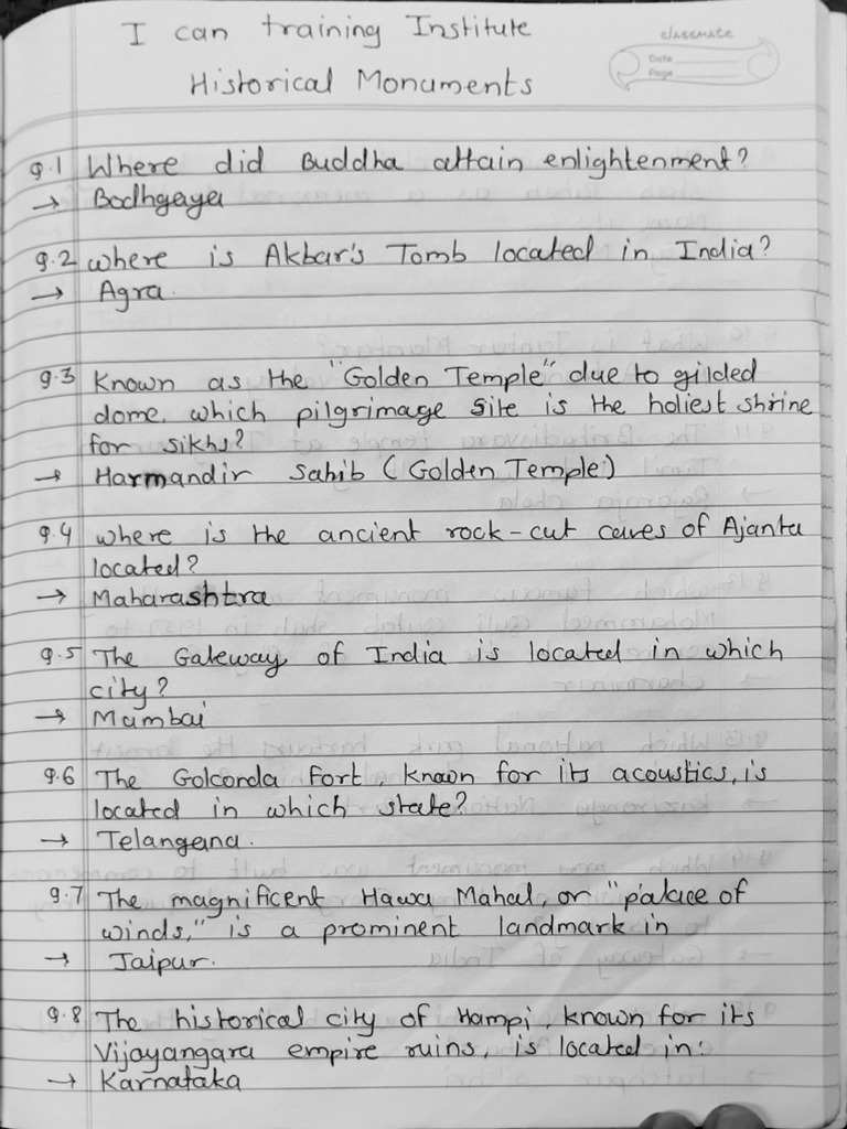 Historical Monuments | PDF
