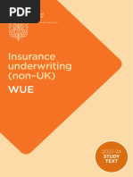 CII Level 6 Advanced Diploma Overview | PDF | Underwriting | Insurance
