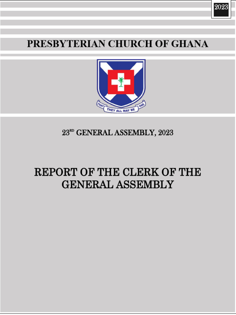Annual Report - Clerk of Ga - 17 August 2023 | PDF