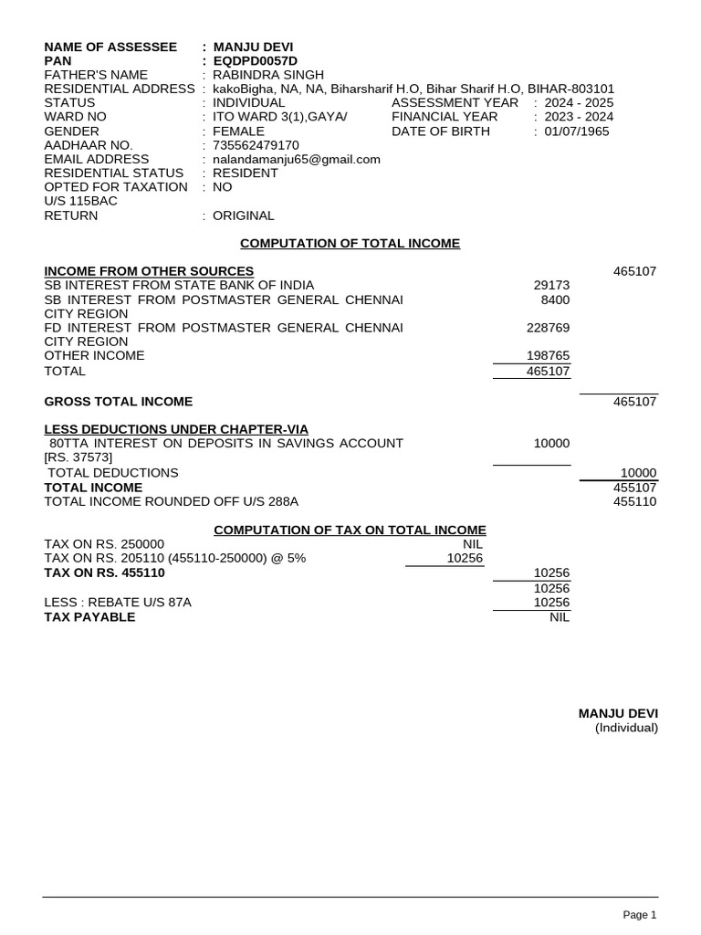 manju devi | PDF | Economies | Public Finance