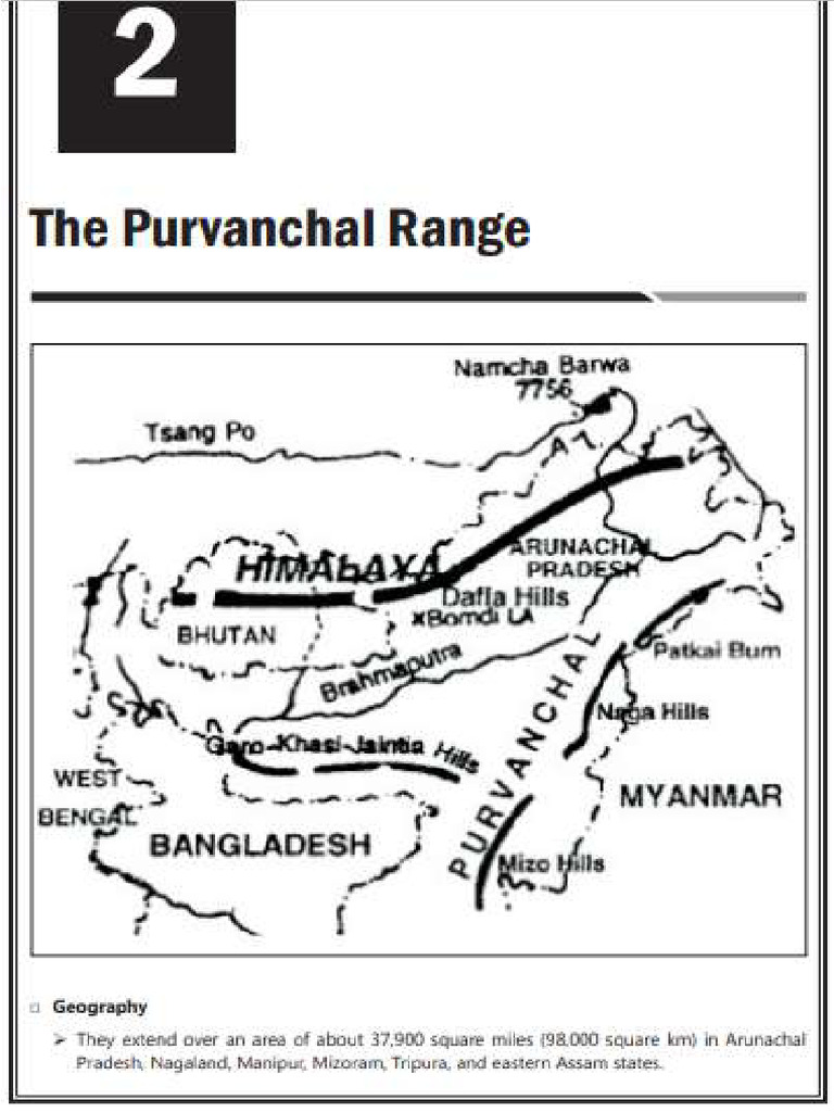 Purbanchal Mountain Range | PDF