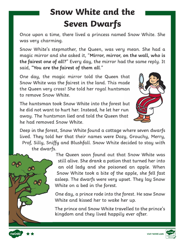 Snow White Activity | PDF