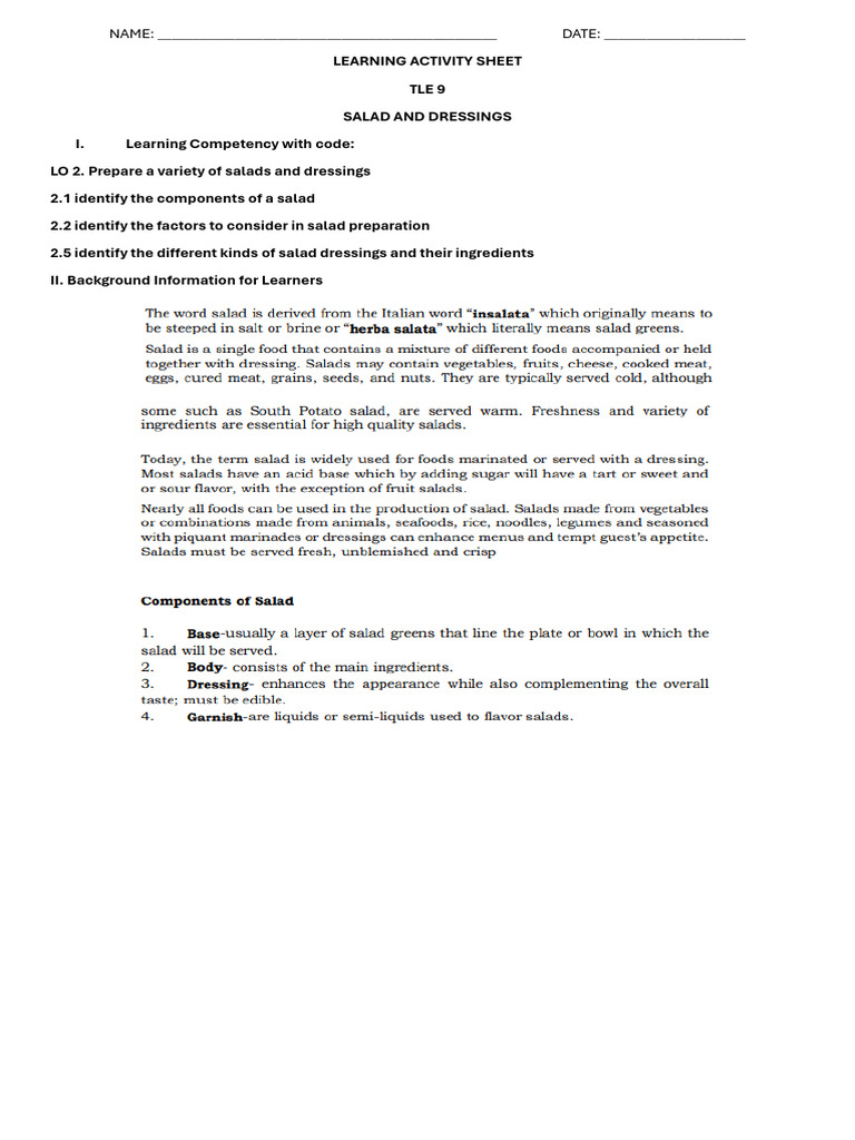 Las Tle 9 | PDF
