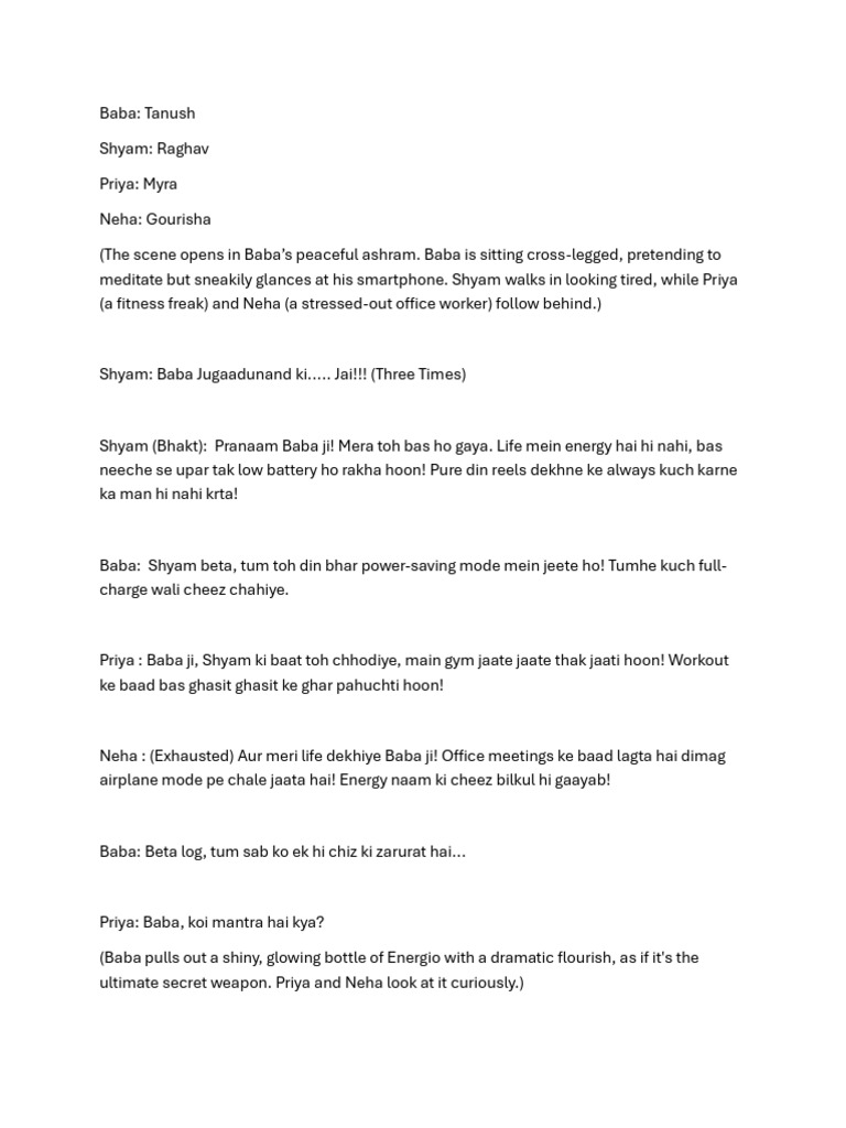 Ad Mad Script._. | PDF