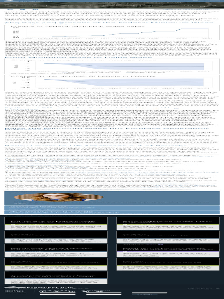 Is Now the Time to Raise Minimum Wage – Frank Hawkins Kenan Institute ...
