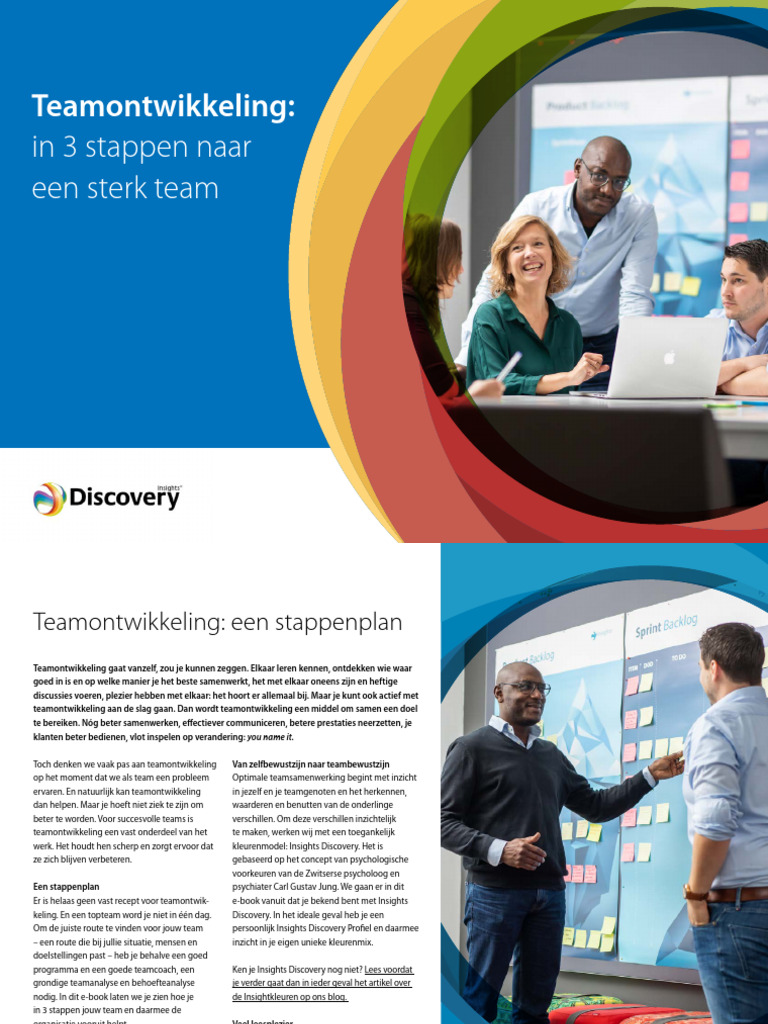 Teamontwikkeling in 3 stappen | PDF