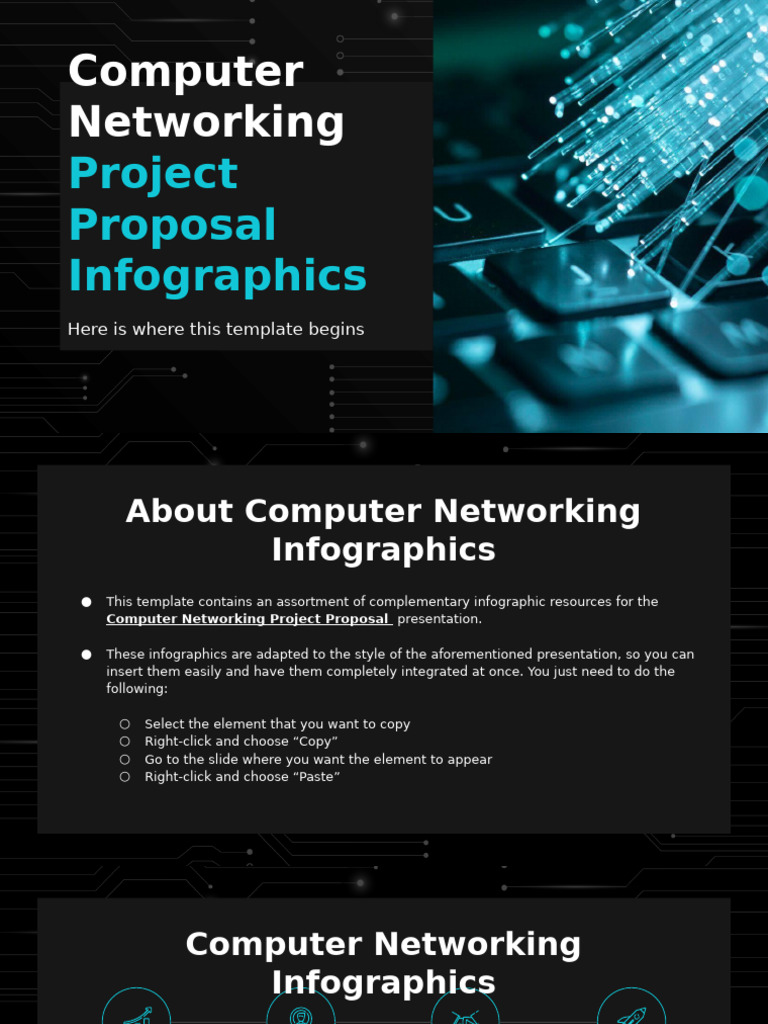 Computer Networking Project Proposal Infographics by Slidesgo | PDF ...