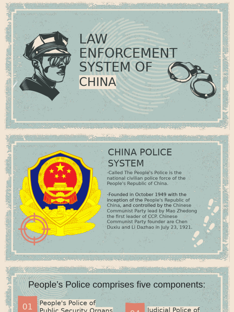 Group 3 China Police System | PDF | Police | China